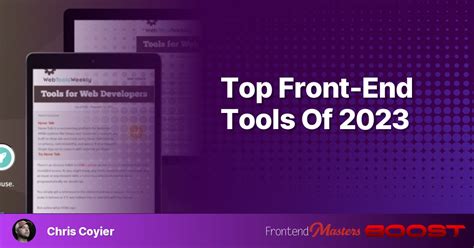 top front end tools of 2023 frontend masters blog