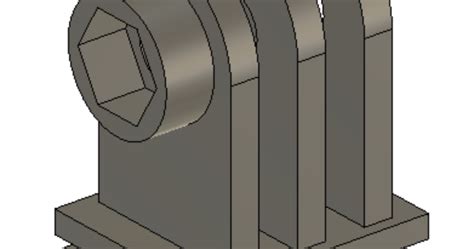 Canon Hotshoe Action Camera Mount Gopro Insta360 By Bc Ákos Download Free Stl Model