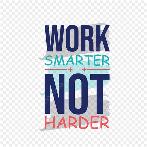 Work Smarter Not Harder Bunny Clipart