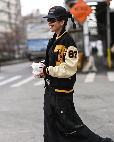 Fashion The Varsity Jacket Has Become An Essential For Street Stylers