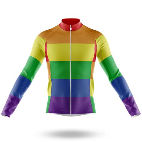 Classic Pride Flag Mens Cycling Kit