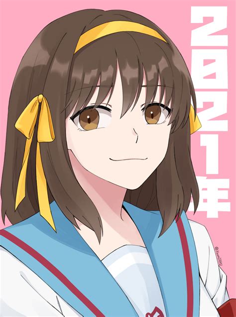 Suzumiya Haruhi Suzumiya Haruhi No Yuuutsu Drawn By Iryu Mocha Danbooru
