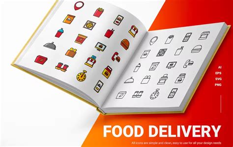 15 Food Delivery Icons Png Ai Eps Download Free Graphic Cloud