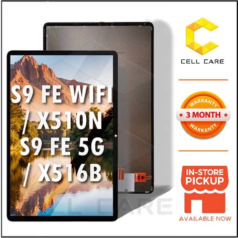 CellCare LCD Display Screen Compatible For SM TAB S9 FE X510N TAB S9