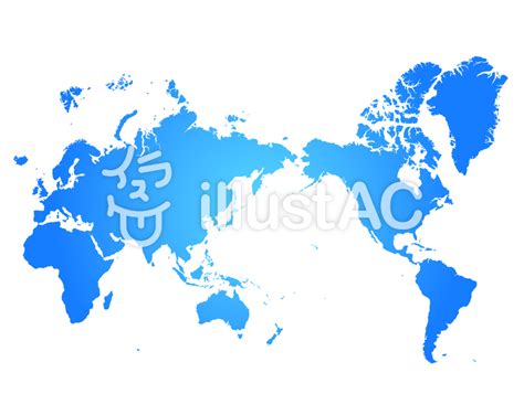 下载世界地图的免费矢量剪贴画图像 illustAC
