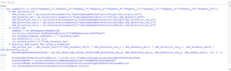 Cropping Volume With Transformed Roi Development 3d Slicer Community