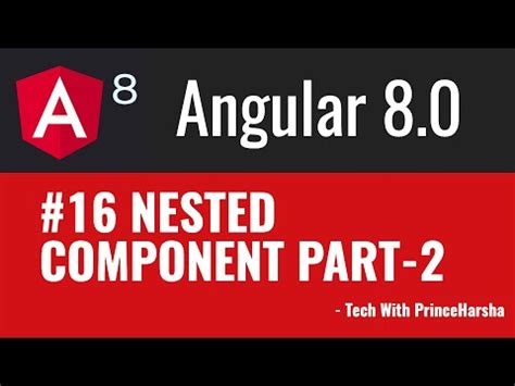 Learn Angular Tutorials Nested Component Part Mind Luster