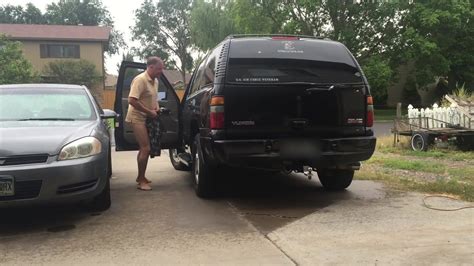 Mature Man Stripping Naked In Driveway Thisvid