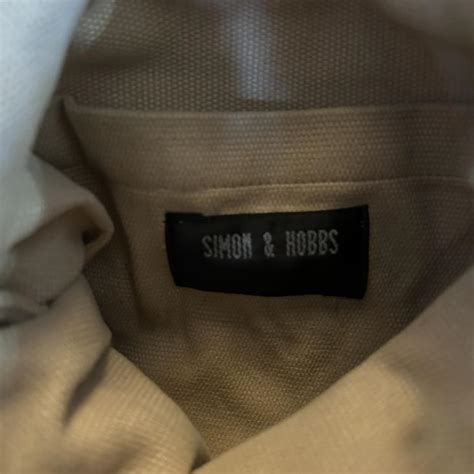 Vintage Simon And Hobbs Shoulder Tote The Design Is Depop