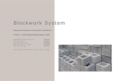 Blockwork System Ibs Wyattqomay
