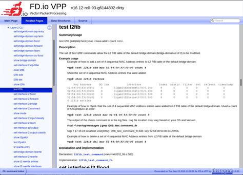 VPP Documentation Fd Io