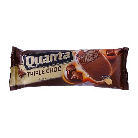 Alosraonline Quanta Ice Cream Triple Chocolate Stick 100ml