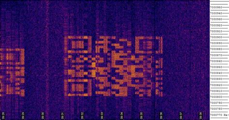 Deciphering Qr Code From Radio Spectrogram
