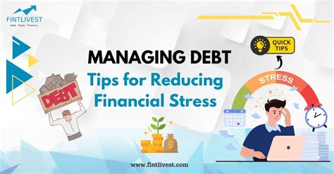 How To Manage Debt And Reduce Financial Stress Finances Tips