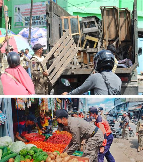Satpol PP Tertibkan PKL Bandel Satpol PP Tertibkan PKL Bandel