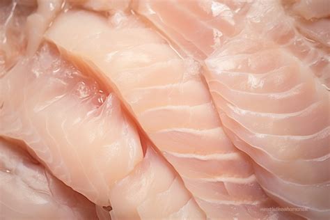 Deveined Fish Fillets Raw Meal In A Can Background High Resolution