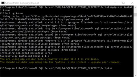 Adding Python Packages To Sql Server 2017 Thomas Larock