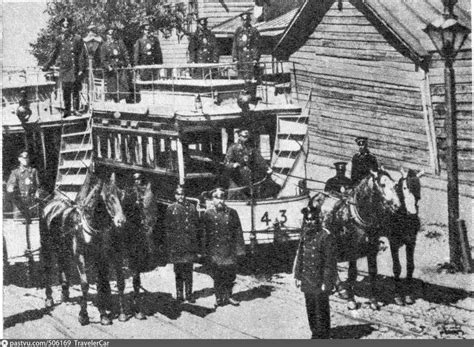 Москва Конка № 43 Москва — Исторические фотографии — Конка 1872 1912