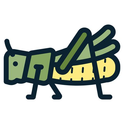 Grasshopper Generic Color Lineal Color Icon