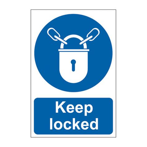 Centurion Keep Locked 12mm Recyclable Pp 200 X 300mm