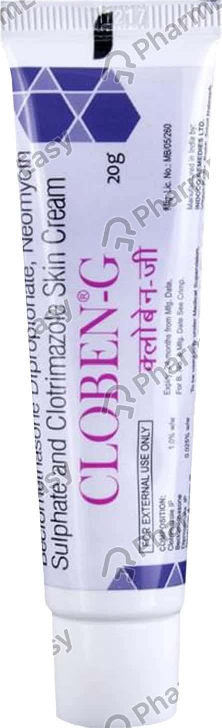 Buy Cloben G Cream 20gm Online At Flat 15 OFF PharmEasy