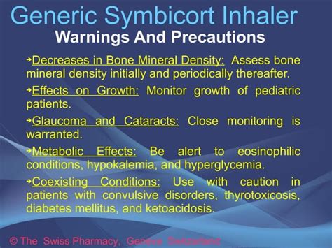 Generic Symbicort Inhaler For Treatment Of Asthma And Copd Odp