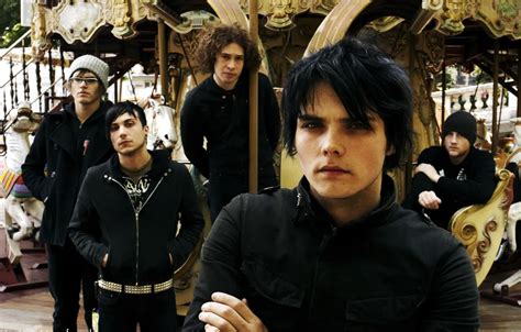 Wallpaper Gerard Way Mikey Way My Chemical Romance Frank Iero Ray