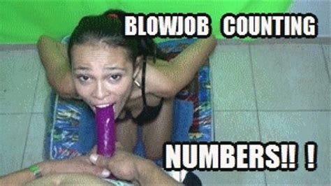 Blowjob Incredible Head To A Dildo While Counting Numbers Sarai Ksa5k