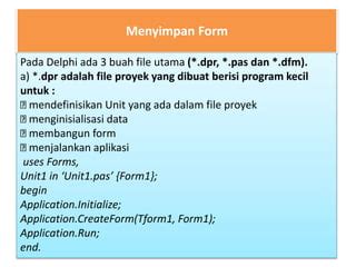 Struktur Bahasa Delphi PPTX