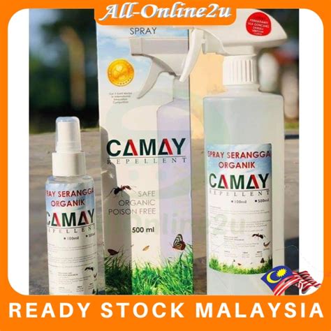 CAMAY REPELLENT SPRAY SERANGGA MEMBASMI MENGHALAU MENGHAPUS SERANGGA