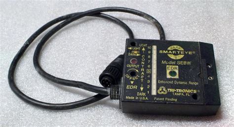 Tri Tronics Mark Ii Smarteye Model Sebw Photoelectric Sensor Garden