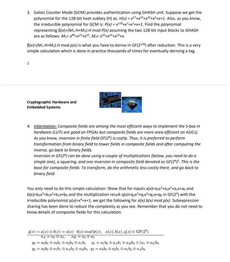 3 galois counter mode gcm provides authentication