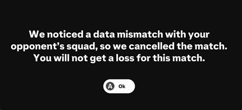 Mismatch With Opponents Squad Ea Forums 11501088