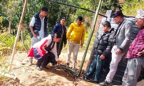 सुम्बेकमा सडक र खानेपानी योजना सम्पन्न