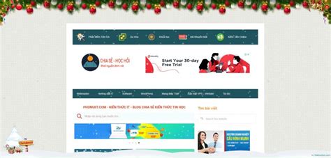 Code Tạo Hiệu ứng Tuyết Rơi Mùa Giáng Sinh Noel Cho Website Kiến
