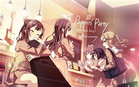 Ichigaya Arisa Toyama Kasumi Yamabuki Saya Hanazono Tae And