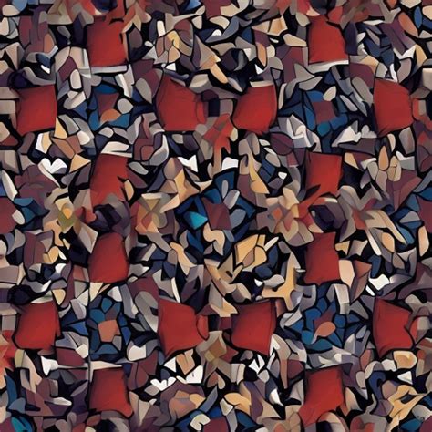 Bitfloorsghost Archer Style 80s Escher Geometric Patterns