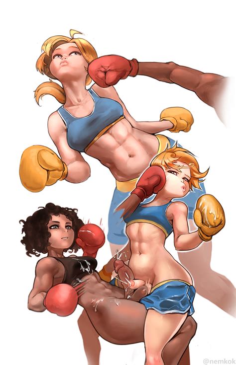 Rule 34 2futas Balls Blonde Hair Blue Eyes Bottomless Boxers Boxing Gloves Boxing Shorts