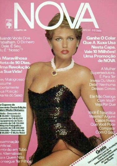 Ela é top capa de revista Capas de revistas Xuxa meneguel Capa de
