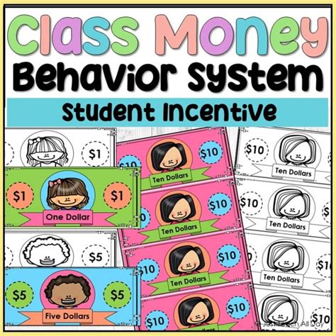Class Cash Store Classroom Currency Behavior Management System