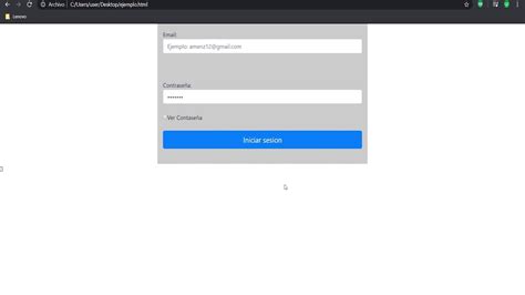 Como Mostrar Ocultar Contraseña Desde Input Password Javascript Youtube