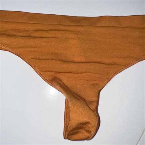Victorias Secret Womens Orange Panties Depop