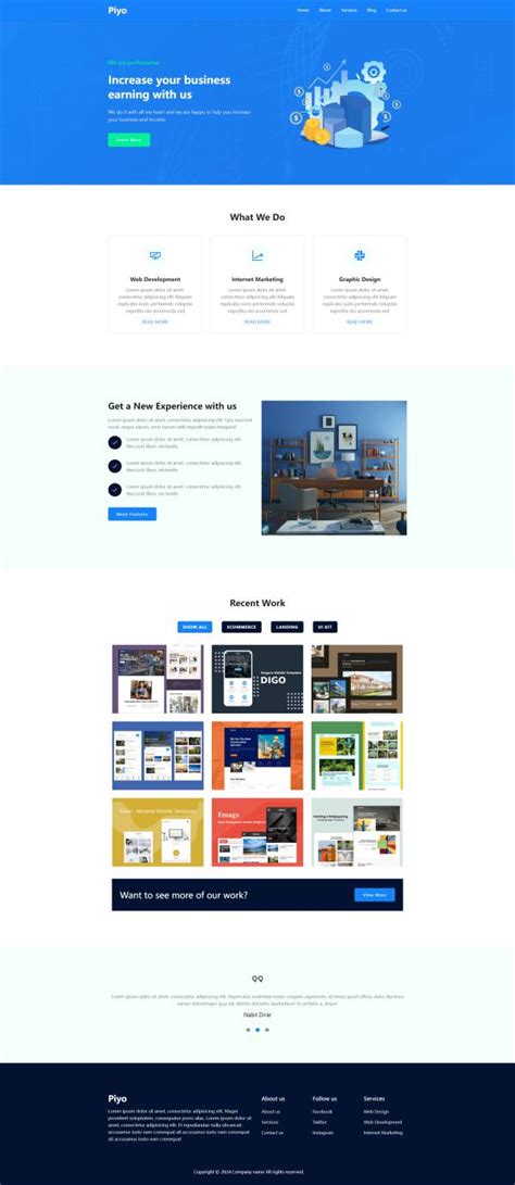 网站制作自学，软件开发网页设计模板 17素材网