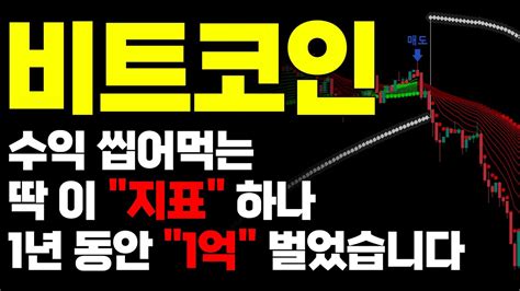 비트코인 매수 매도타점이 자동으로 형성되는 최적화 레인보우 전략지표 대공개 Youtube