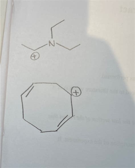 Solved Draw All The Resonance Structures For The Following