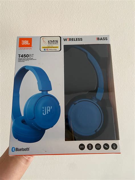 Jbl Bt Wireless Headphones Blue Audio Headphones Headsets On Carousell
