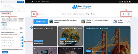 Theme Header Spicethemes Help Center