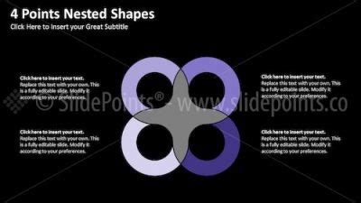 Nested Shapes PowerPoint Premium PowerPoint Editable Templates E Shop