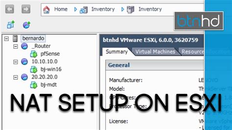 Vmware Esxi Nat Configuration Wesarchitect