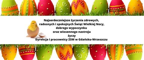 Wesołych Świąt Wielkanocnych Zespół Szkół Muzycznych w Gdańsku